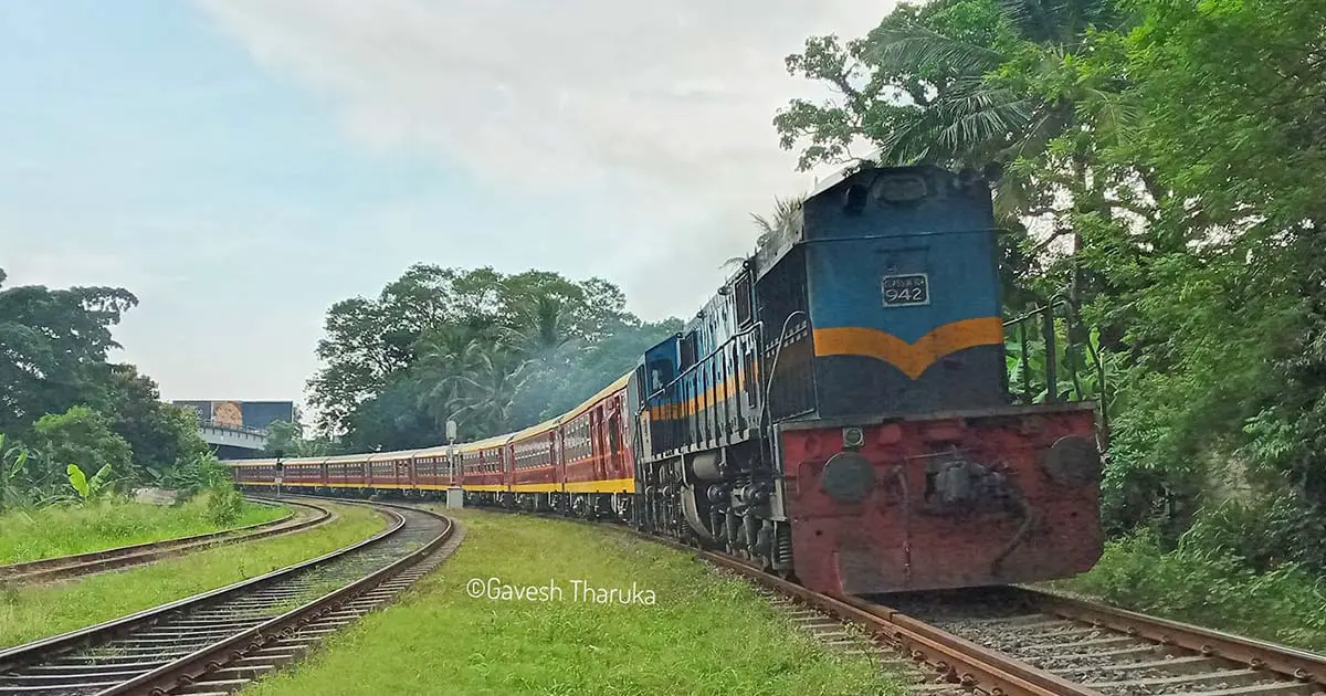 ICF Coaches Trial with Class M10A Locomotive