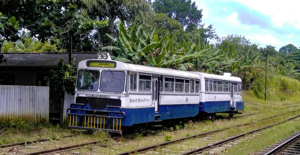 Story Of Rail Buses In Sri Lanka