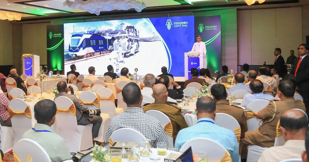 Colombo Light Rail Transit Project Inauguration Ceremony