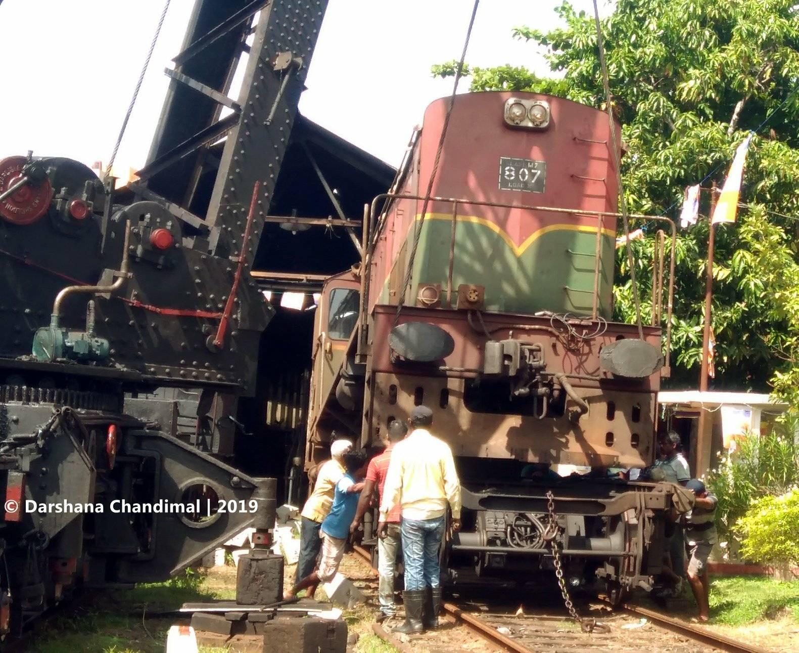 Class M7 807 Bogie Change