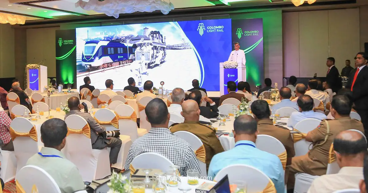 Colombo Light Rail Transit Project Inauguration Ceremony