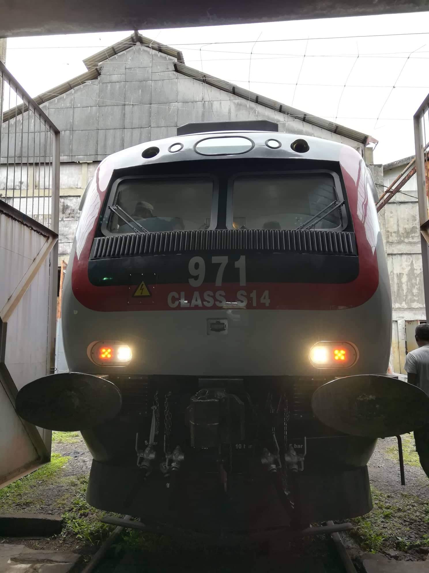 First Trial Run of Class S14 DEMU