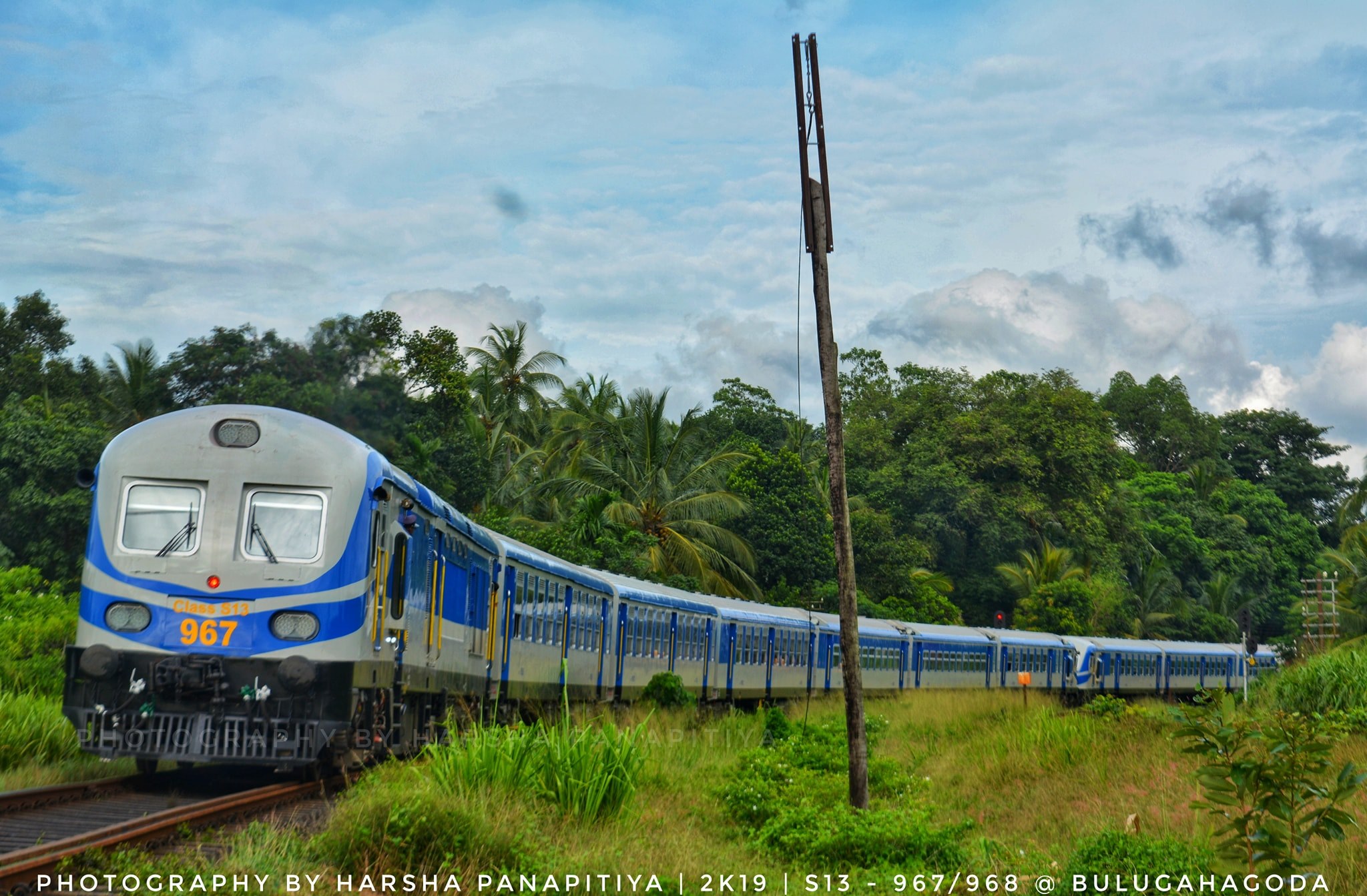 Trial Run of Class S13 as Vavuniya Intercity Train