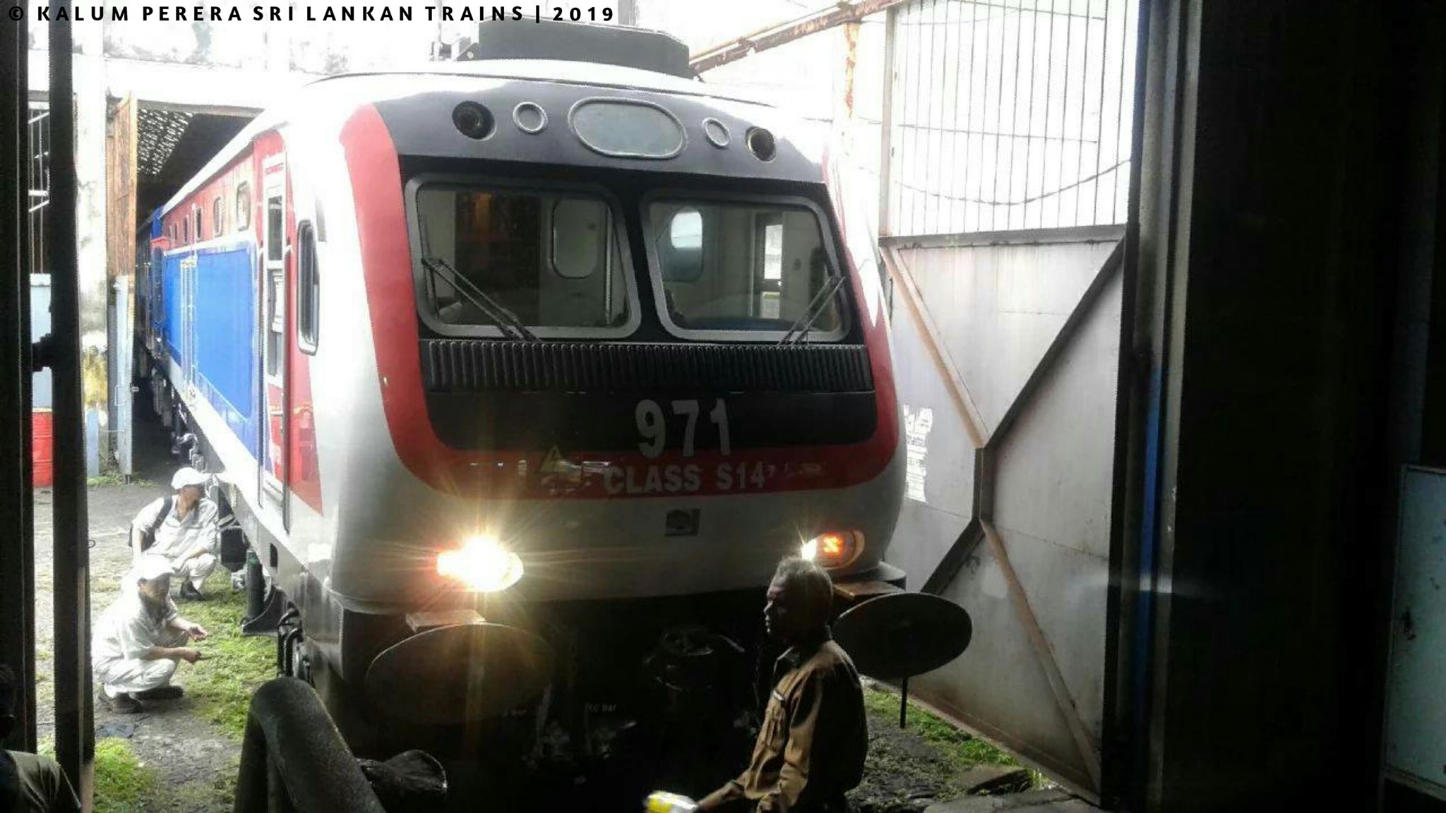 First Trial Run of Class S14 DEMU