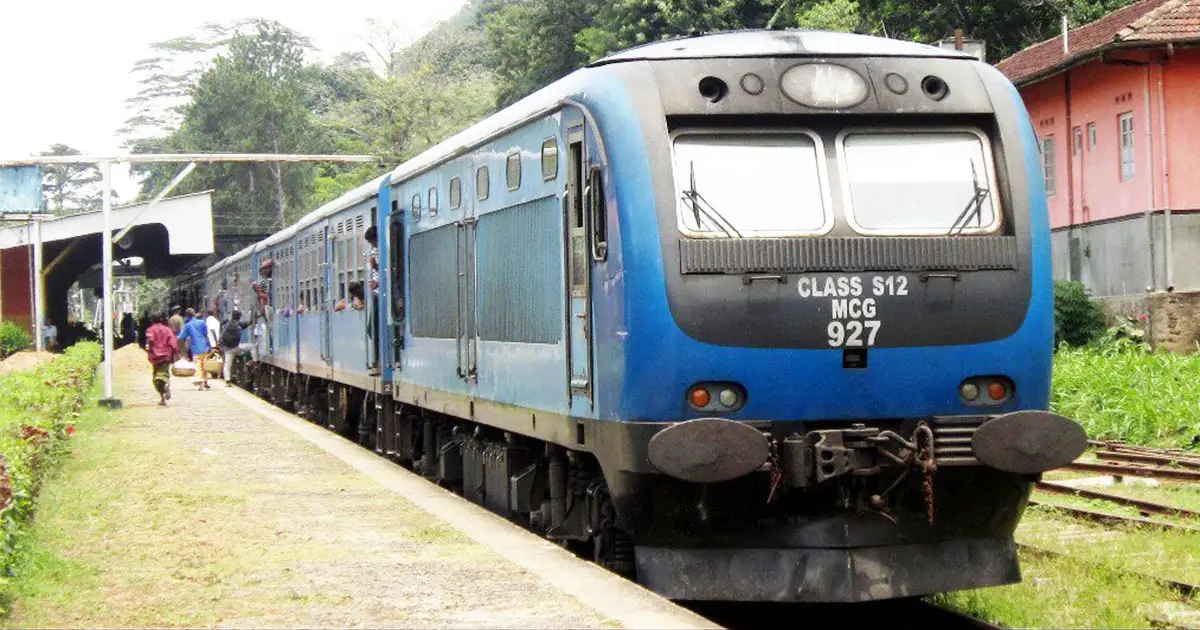 Udarata Menike Express Train