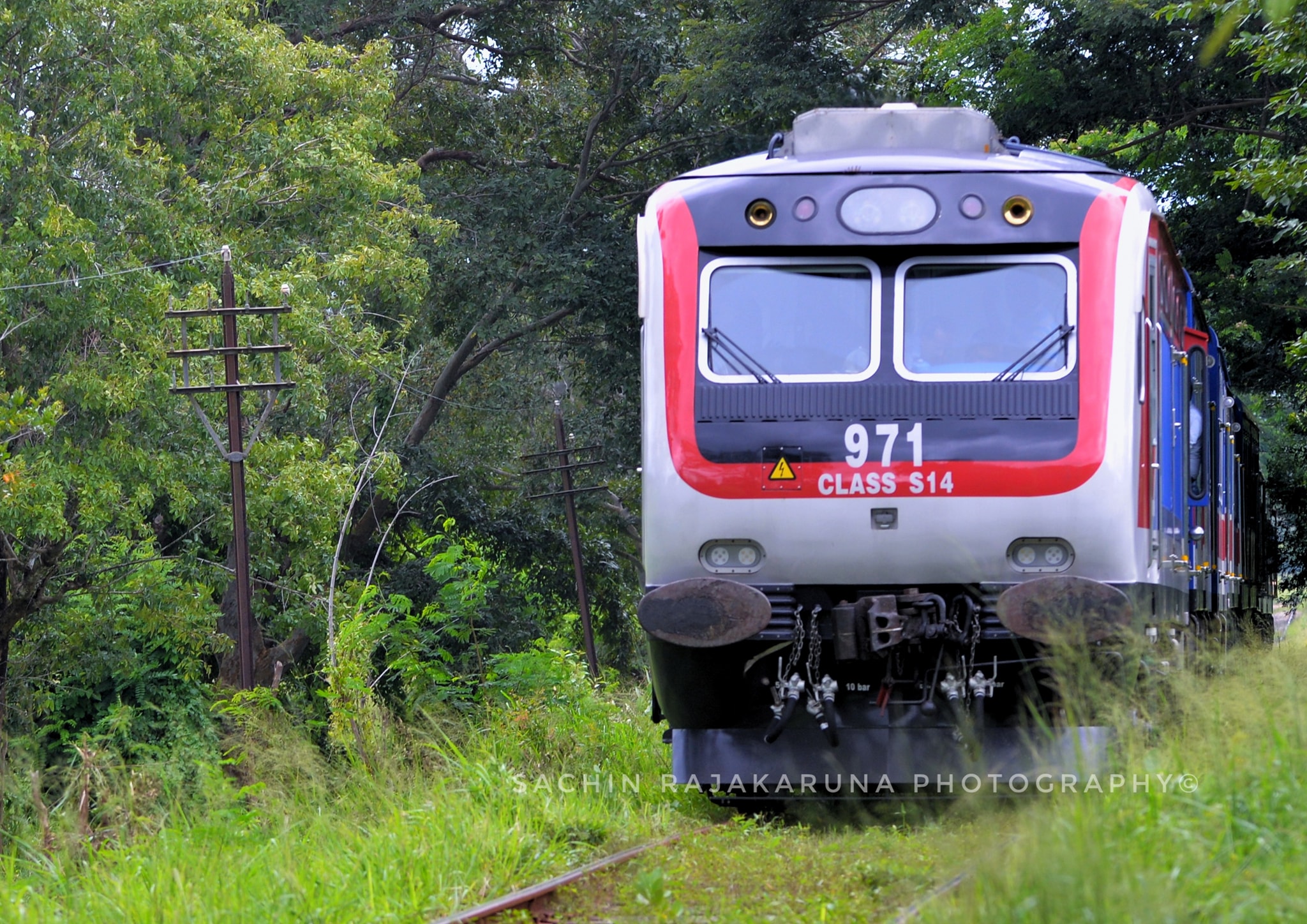 Class S14 DEMU Trial Run to Kankesanthurai