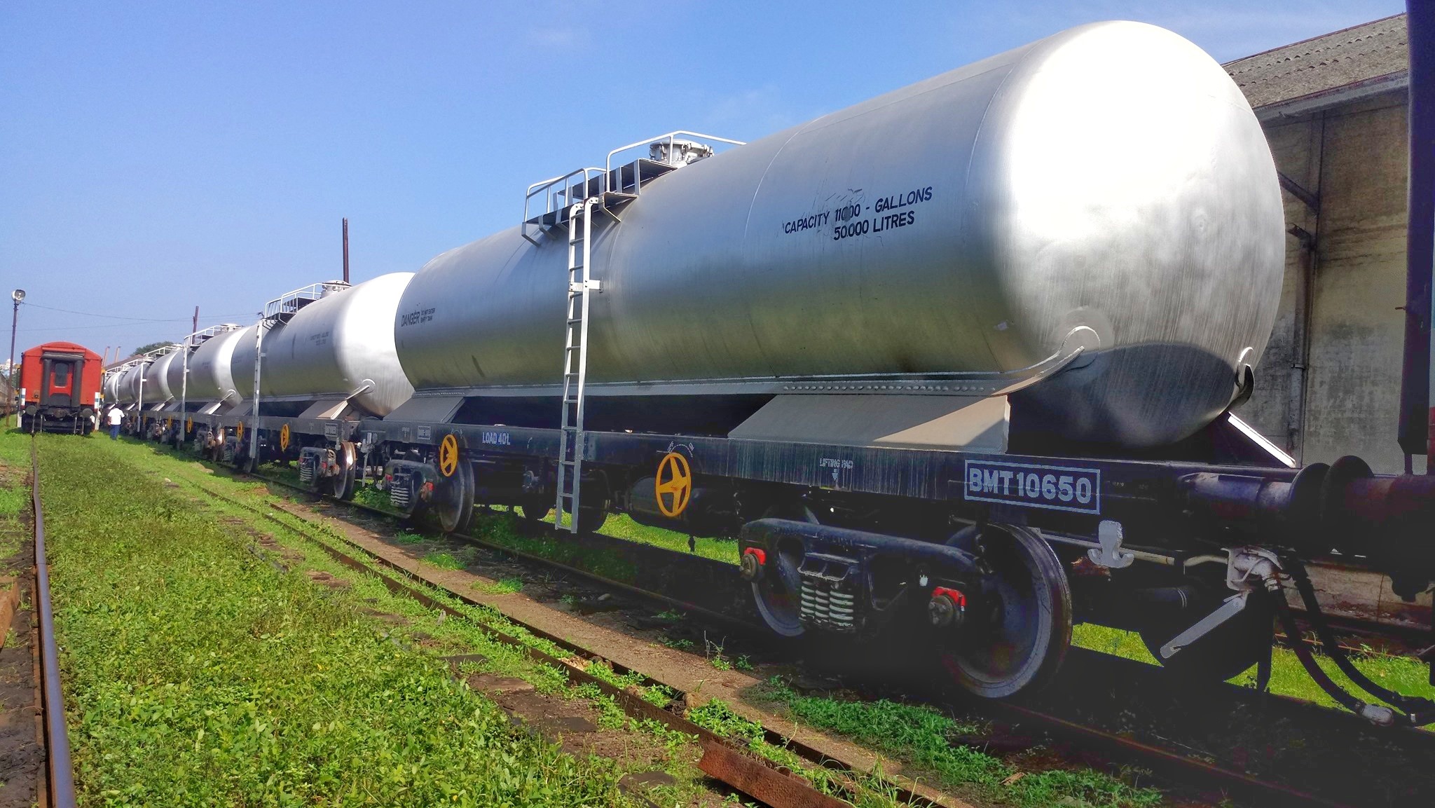 Recently Imported Tank Cars Are On Trial